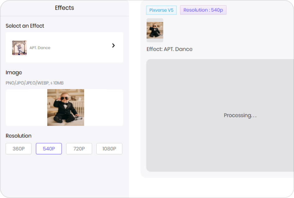 HitPaw Baby Dance AI | Create Baby Dancing Video Online